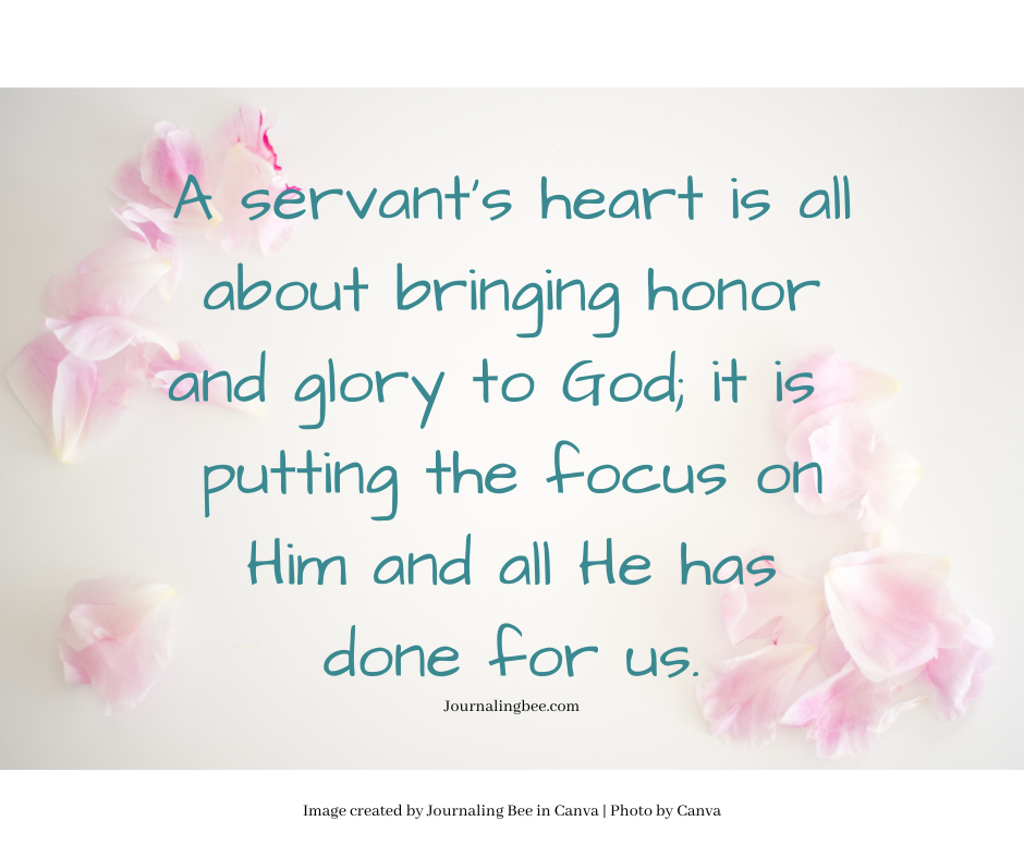 Are You Serving the Lord with a Servant’s Heart?